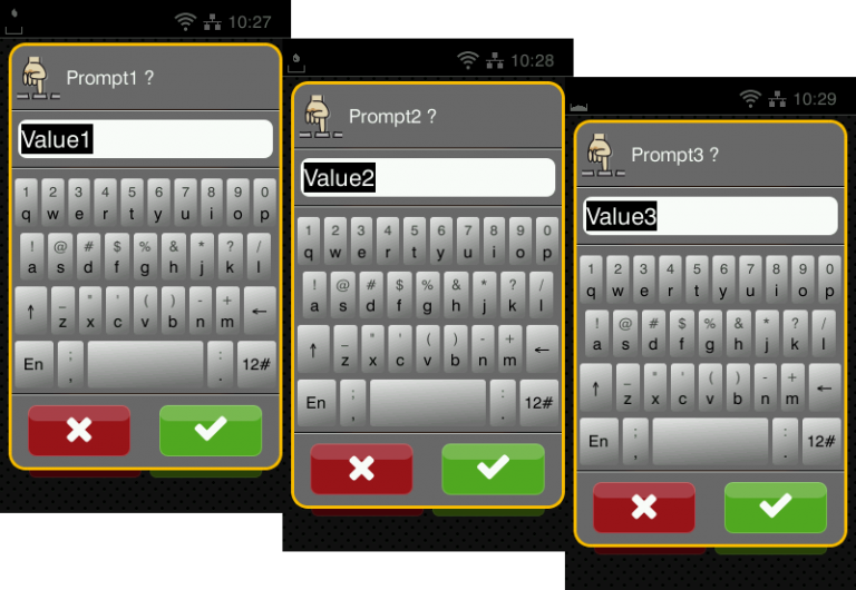How can I change the display order of the prompt fields? | cablabel S3 Blog